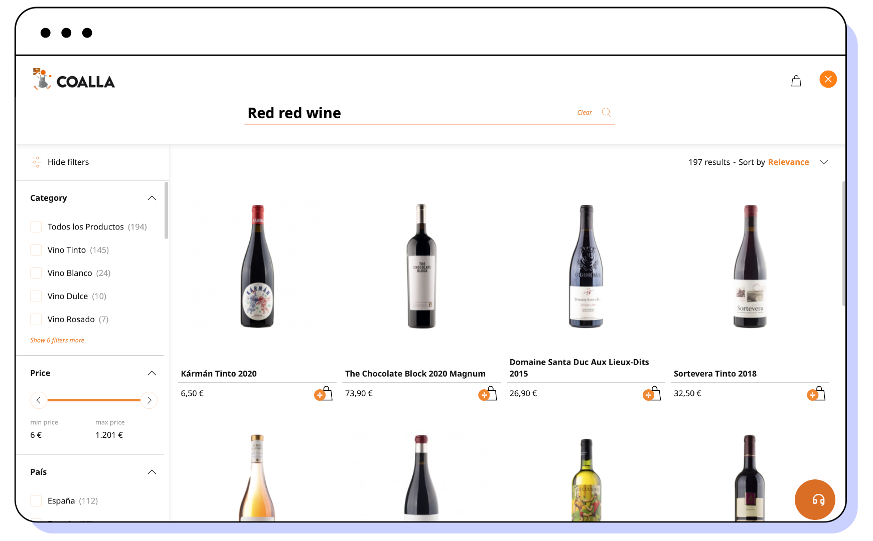 Motive, Shop Search plugin
