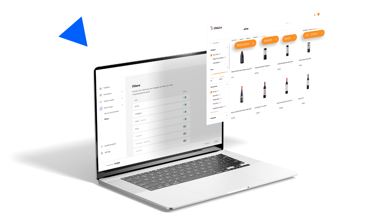 Motive, Shop Search plugin
