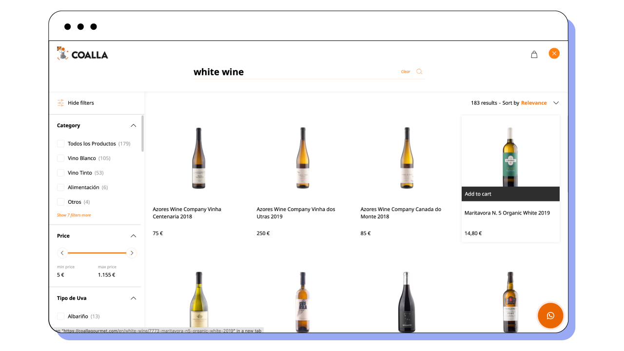 Motive, Shop Search plugin