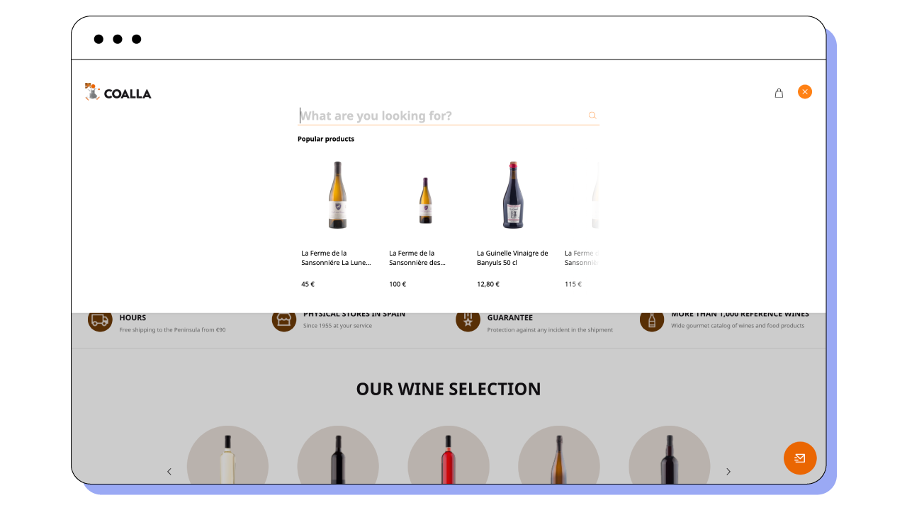 Motive, Shop Search plugin